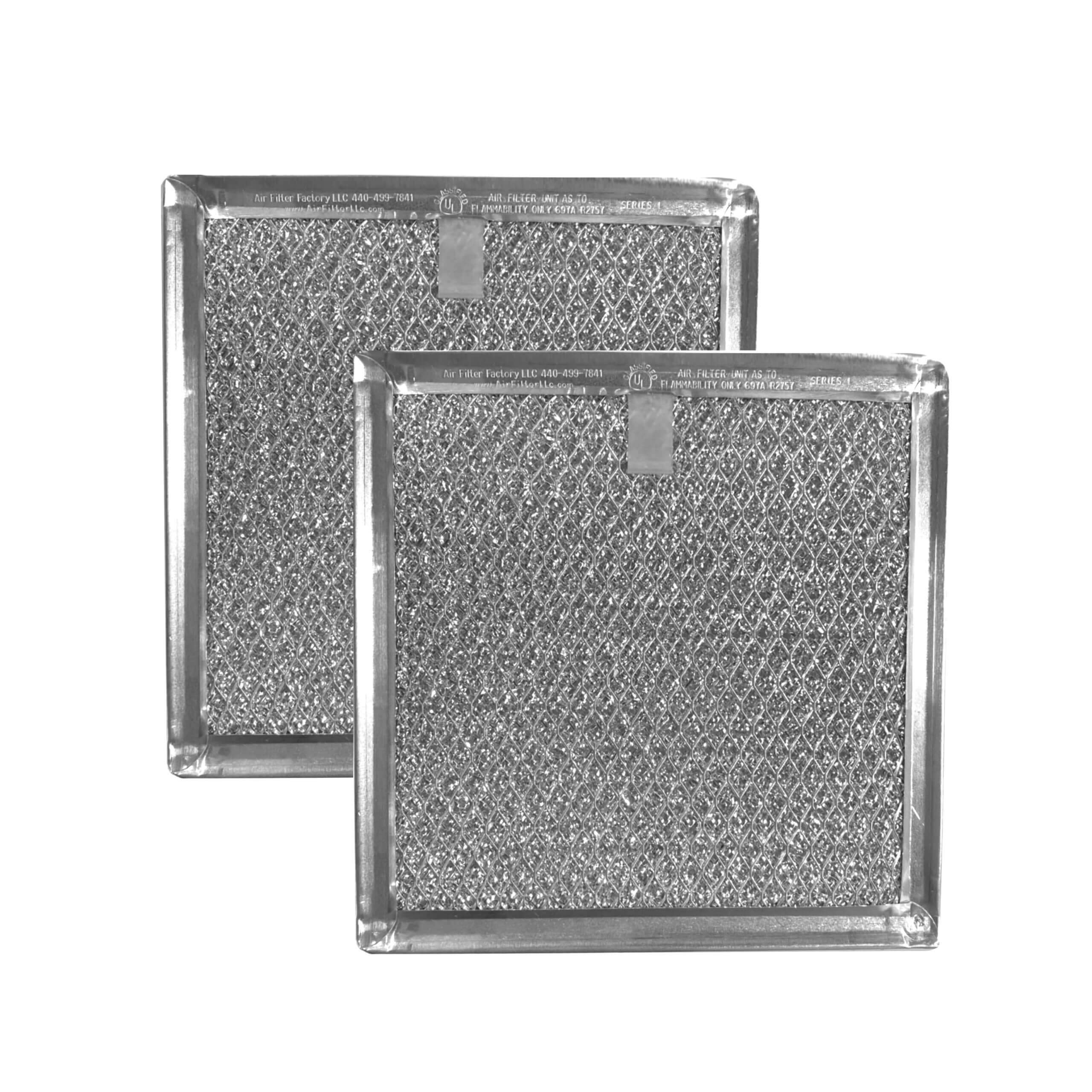 (2 Pack) Compatible GE 2218485 Aluminum Grease Filters