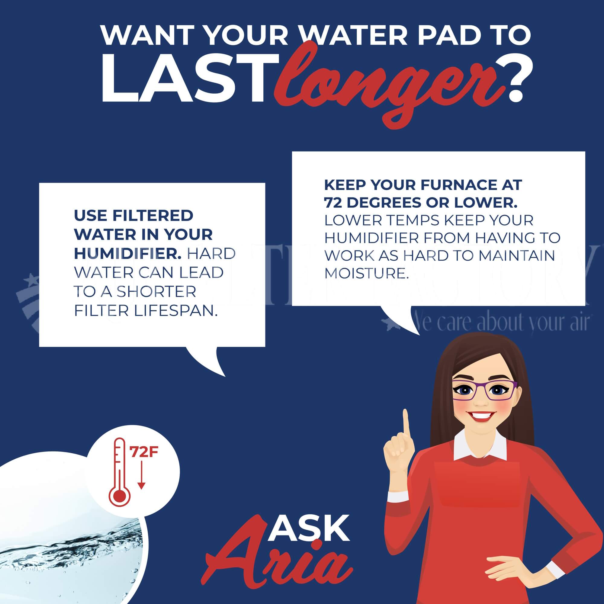 (2 Pack) York S1-BP6000MT Humidifier Water Pad Filters