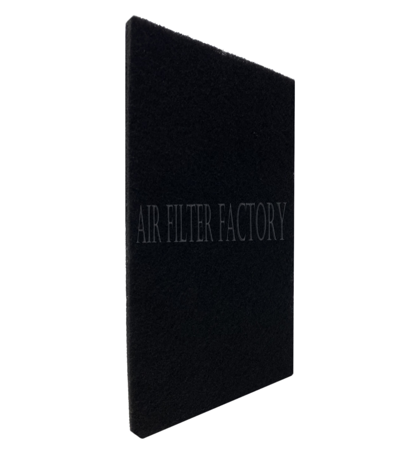 Air Filter Factory 24-1/2" x 24" x 1/4" Charcoal Carbon Filter Pad